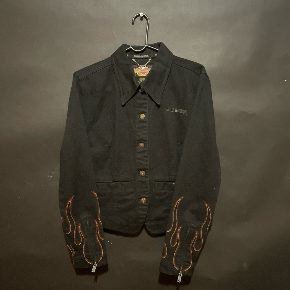 Genuine Harley Davidson Flame Jacket - Gem